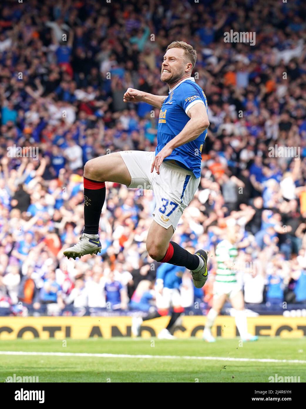 Rangers goal celebration 2022 hi-res stock photography and images - Alamy