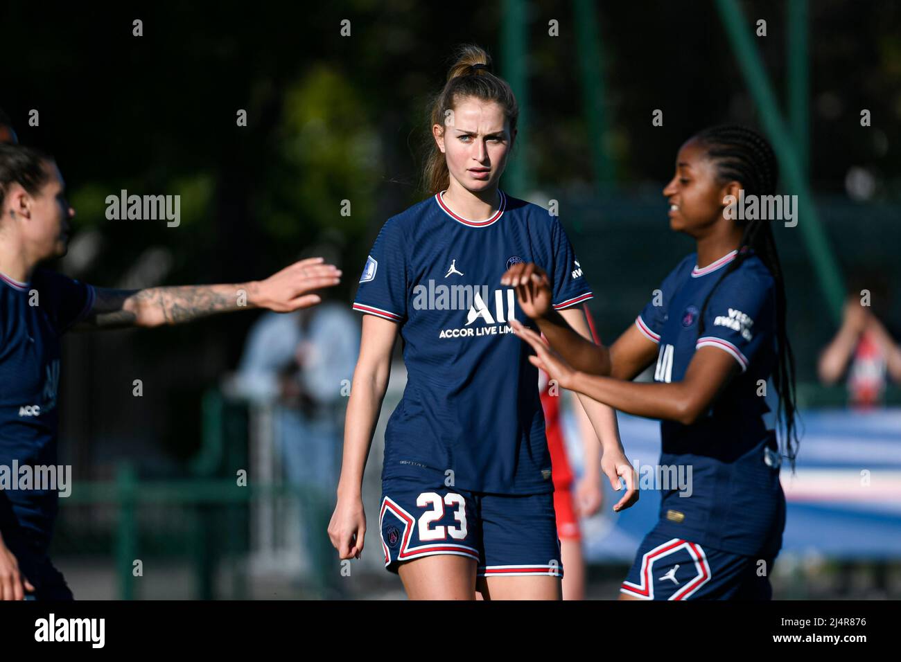 Jordyn Huitema of PSG during the Women's French championship D1 Arkema ...