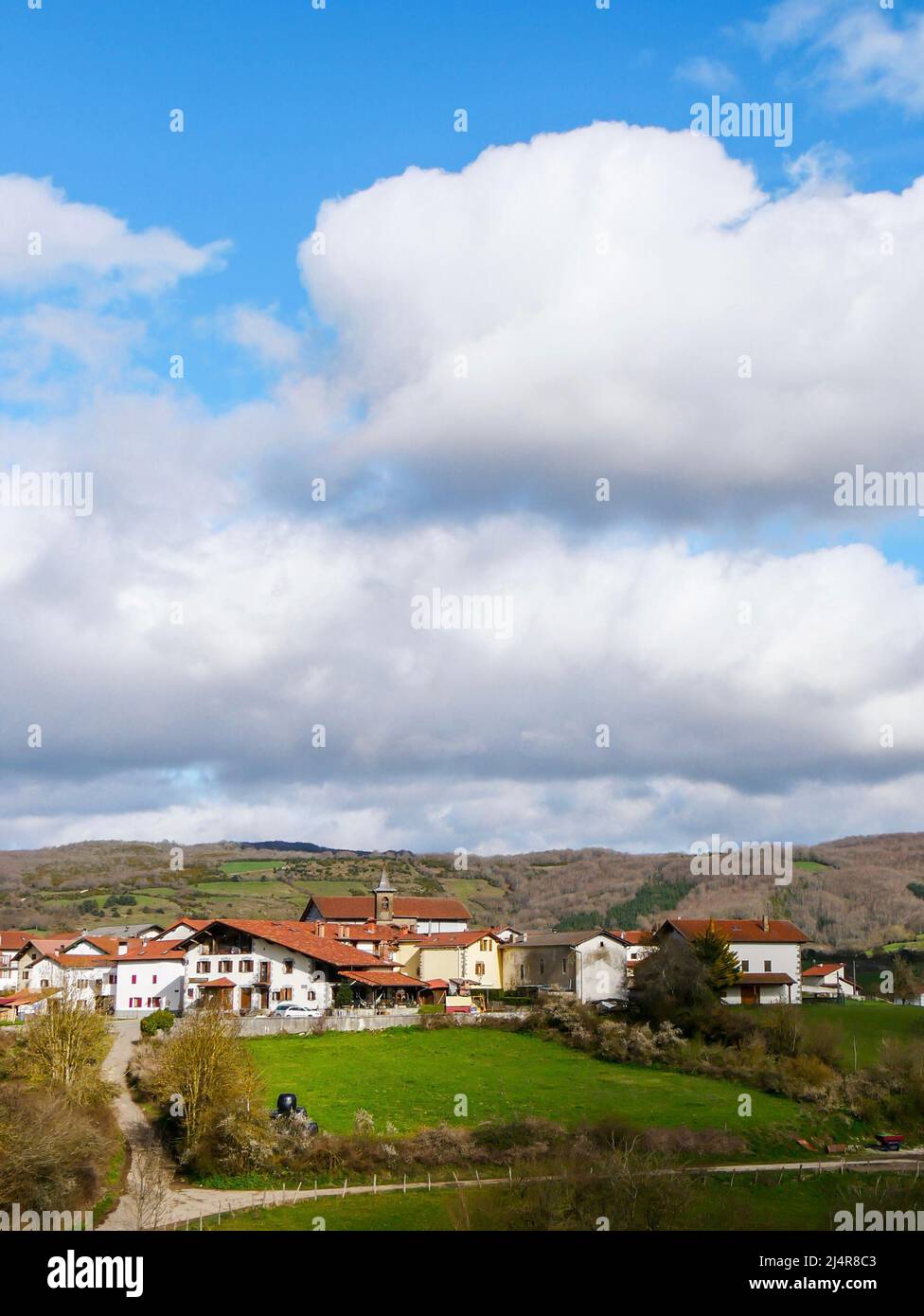 Small villages with Basque Architecture in Navarre, Northern Spain ...