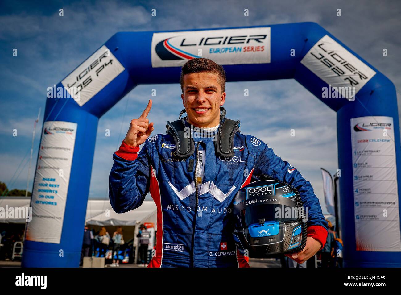 OLTRAMARE Cédric (swi), Cool Racing, Ligier JS2 R, portrait during the ...