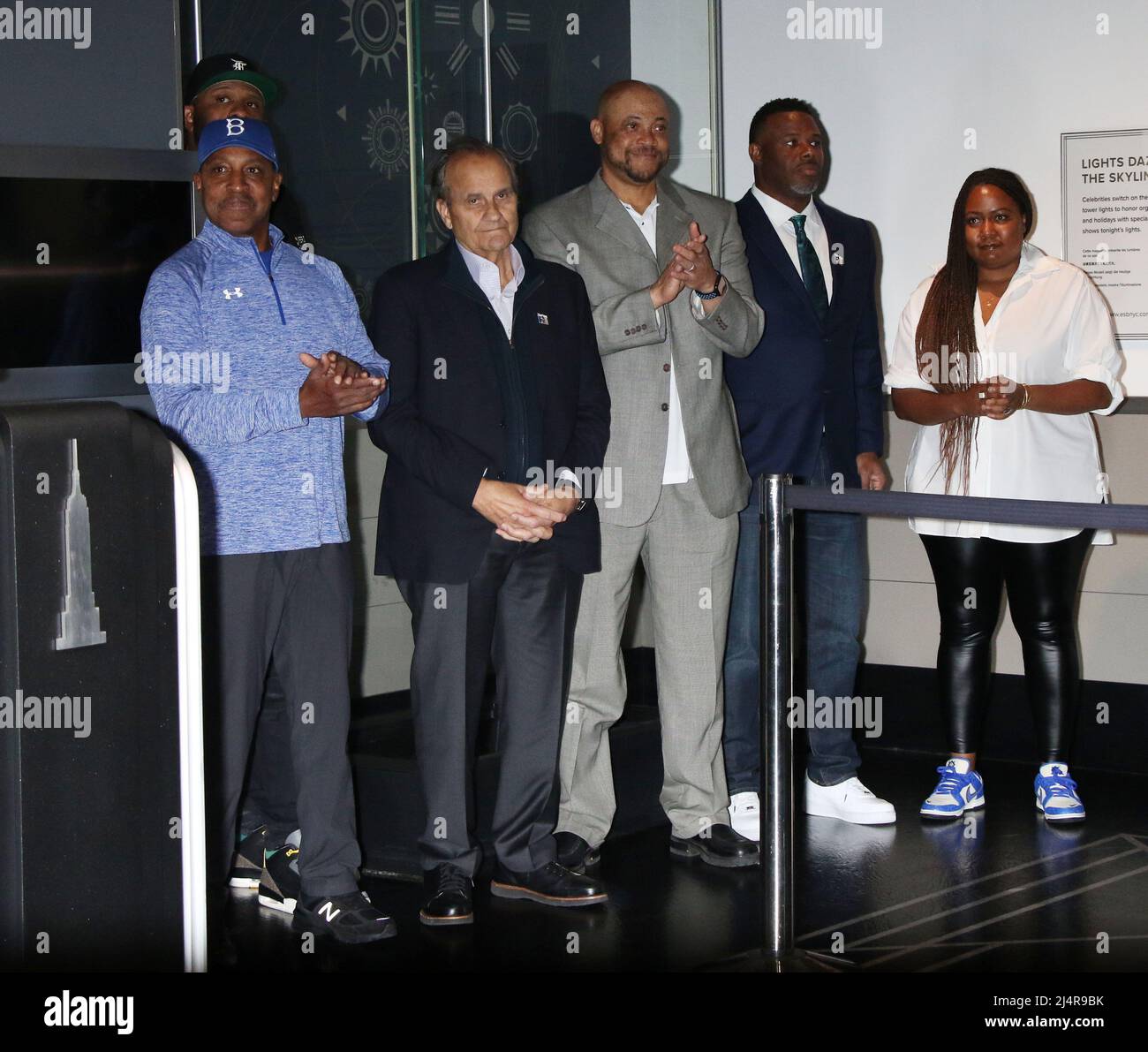 April 15, 22, 2022. CC Sabathia, Willie Randolph, Joe Torre, Butch ...