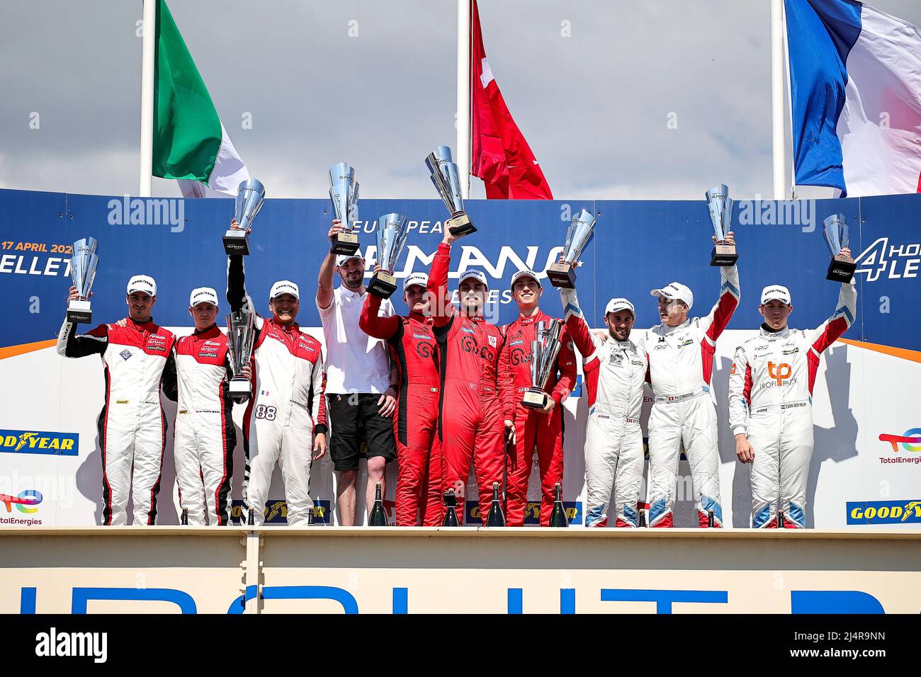 Le Castellet, France. 17th Apr 2022. AITKEN Jack (gbr), EASTWOOD ...