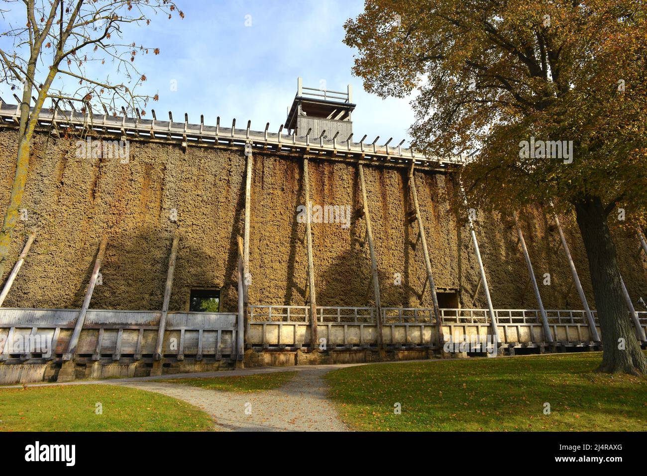 Bad Kosen, Germany, Graduation tower structure building in a park Stock ...