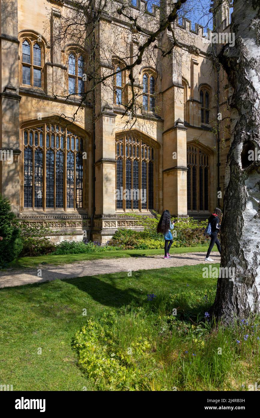 Exeter college gardens hi-res stock photography and images - Alamy