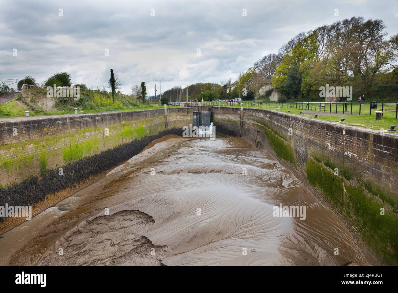 Lydney Harbour, River Severn, Gloucestershire Stock Photo - Alamy