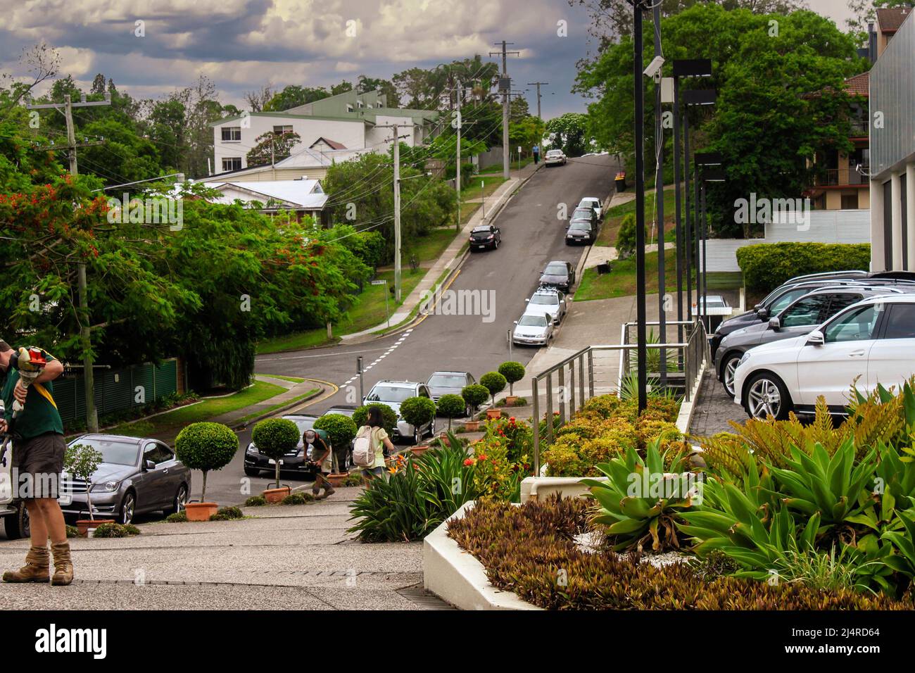Suburban road australia hi-res stock photography and images - Alamy