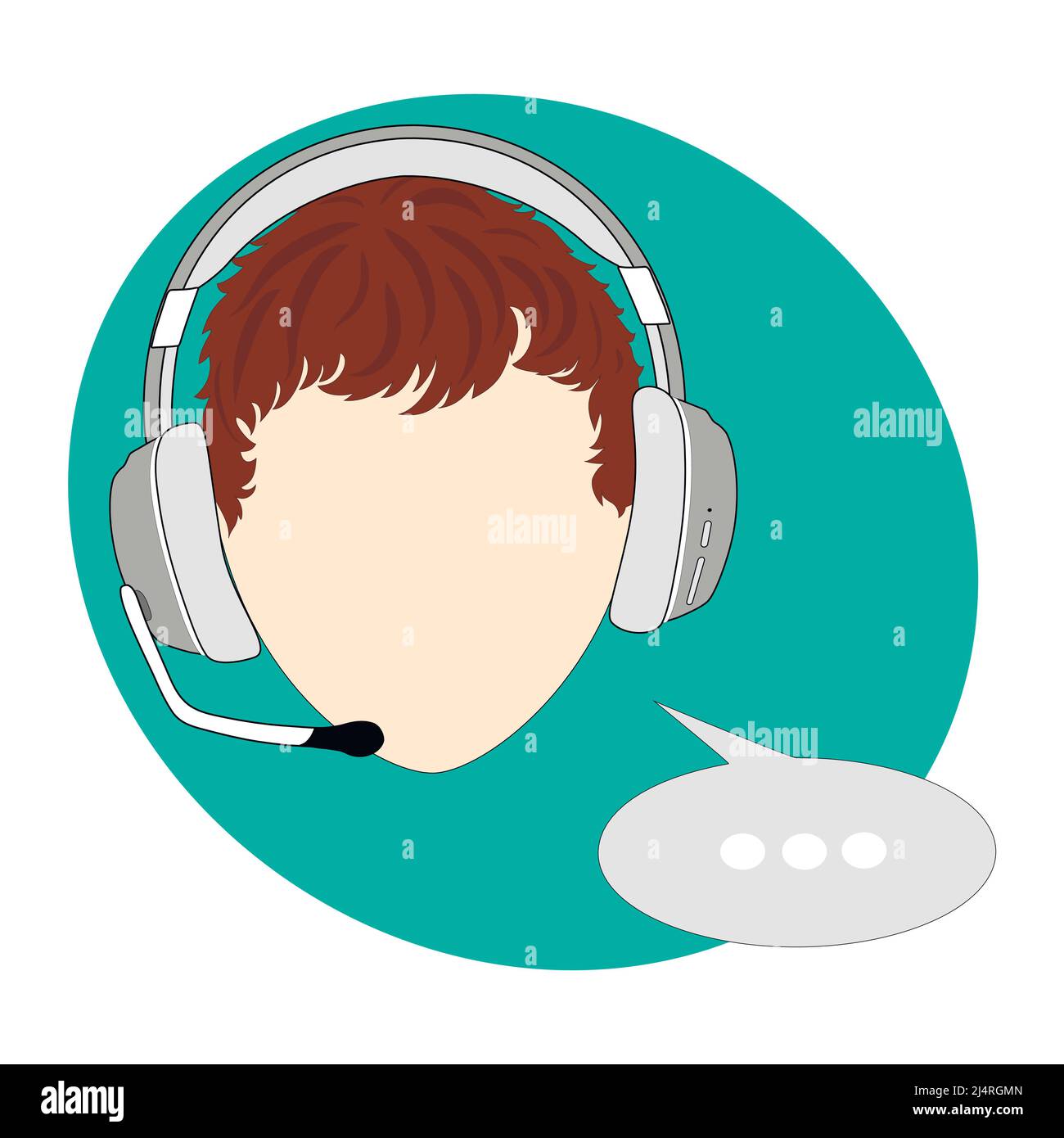 Headphone box Stock Vector Images - Alamy