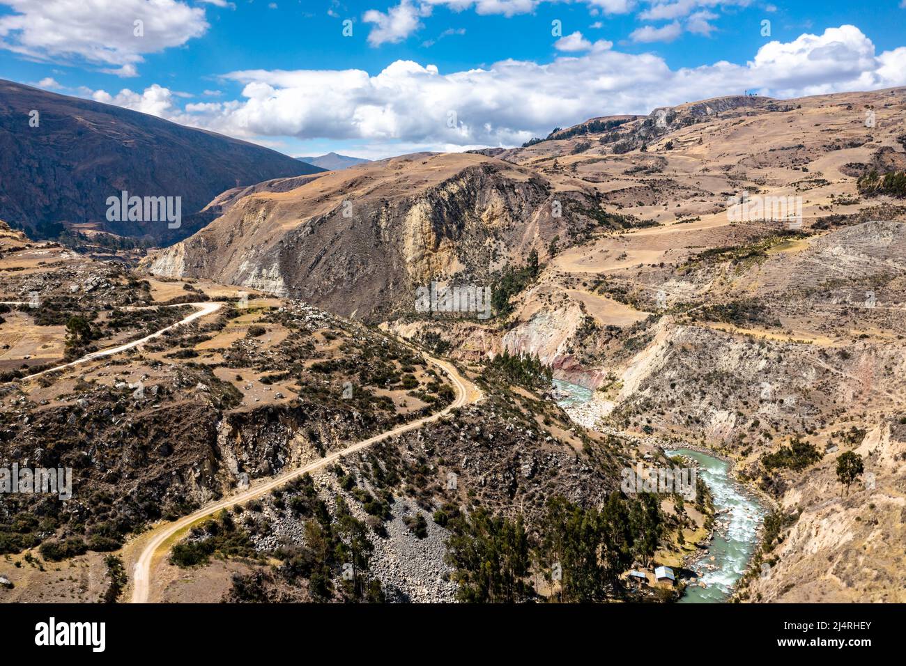 The Aimaraes river in Junin, Peru Stock Photo - Alamy