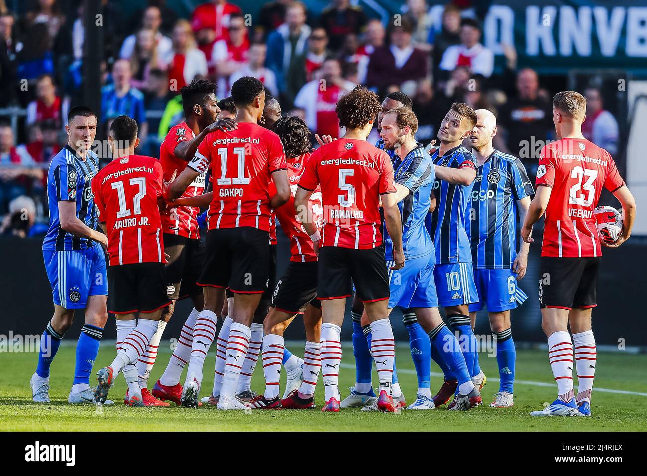 ROTTERDAM, 17-04-2022, Stadium de Kuip, football, Dutch TOTO KNVB Beker, season 2021 / 2022 ...