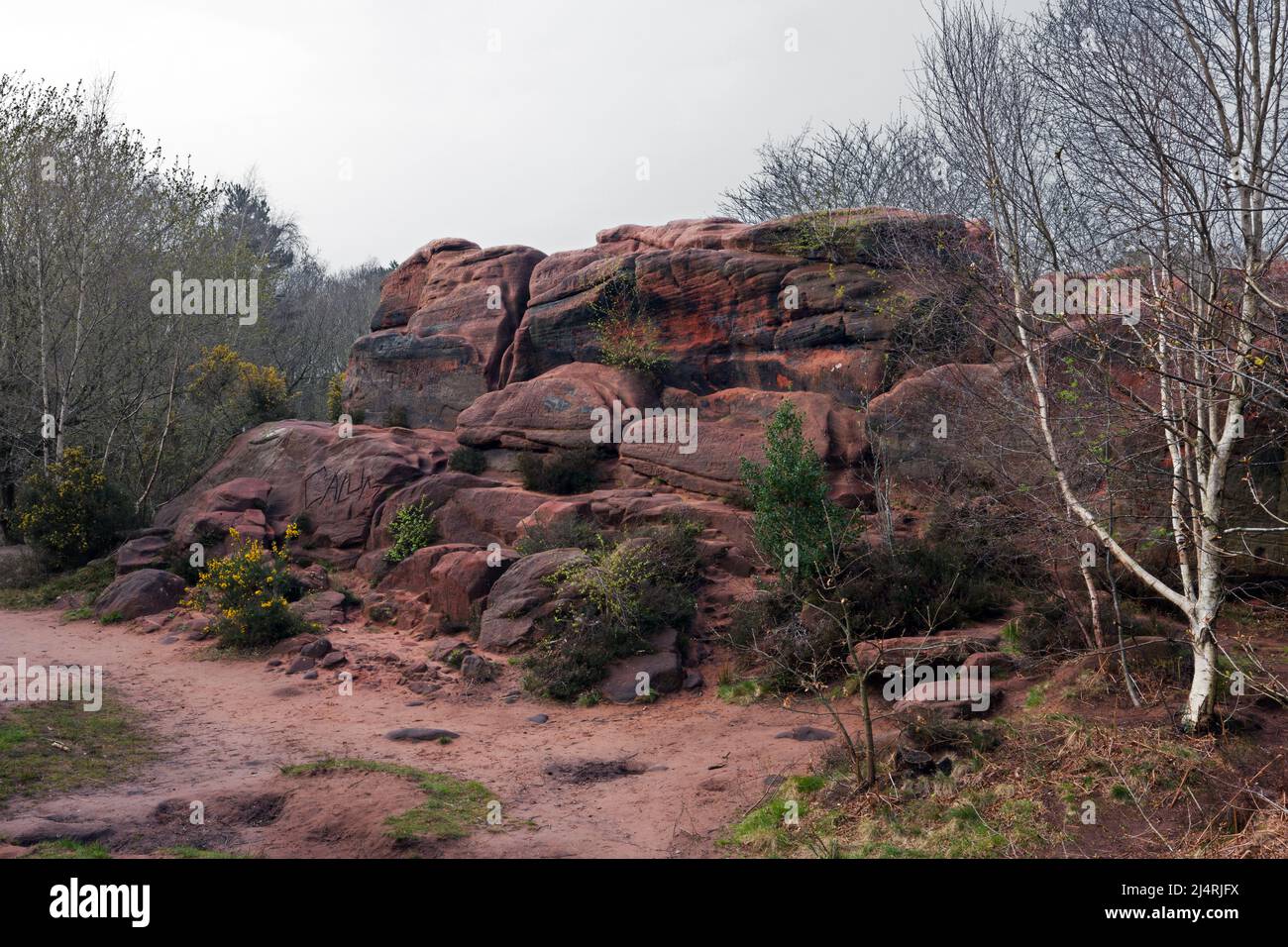 Thor's rock wirral hi-res stock photography and images - Alamy
