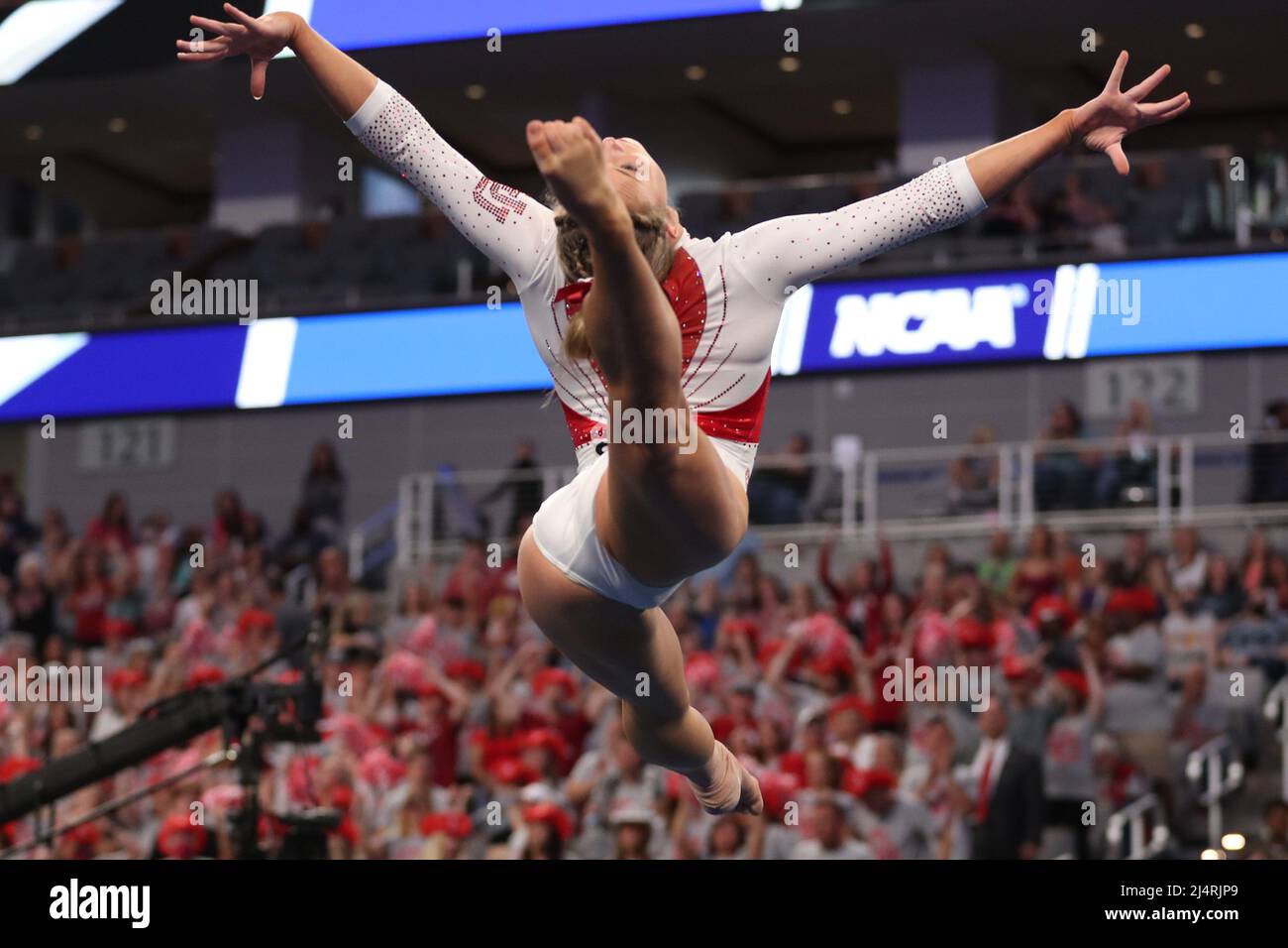 April 16, 2022: University of Utah sophomore Jaylene Gilstrap during ...