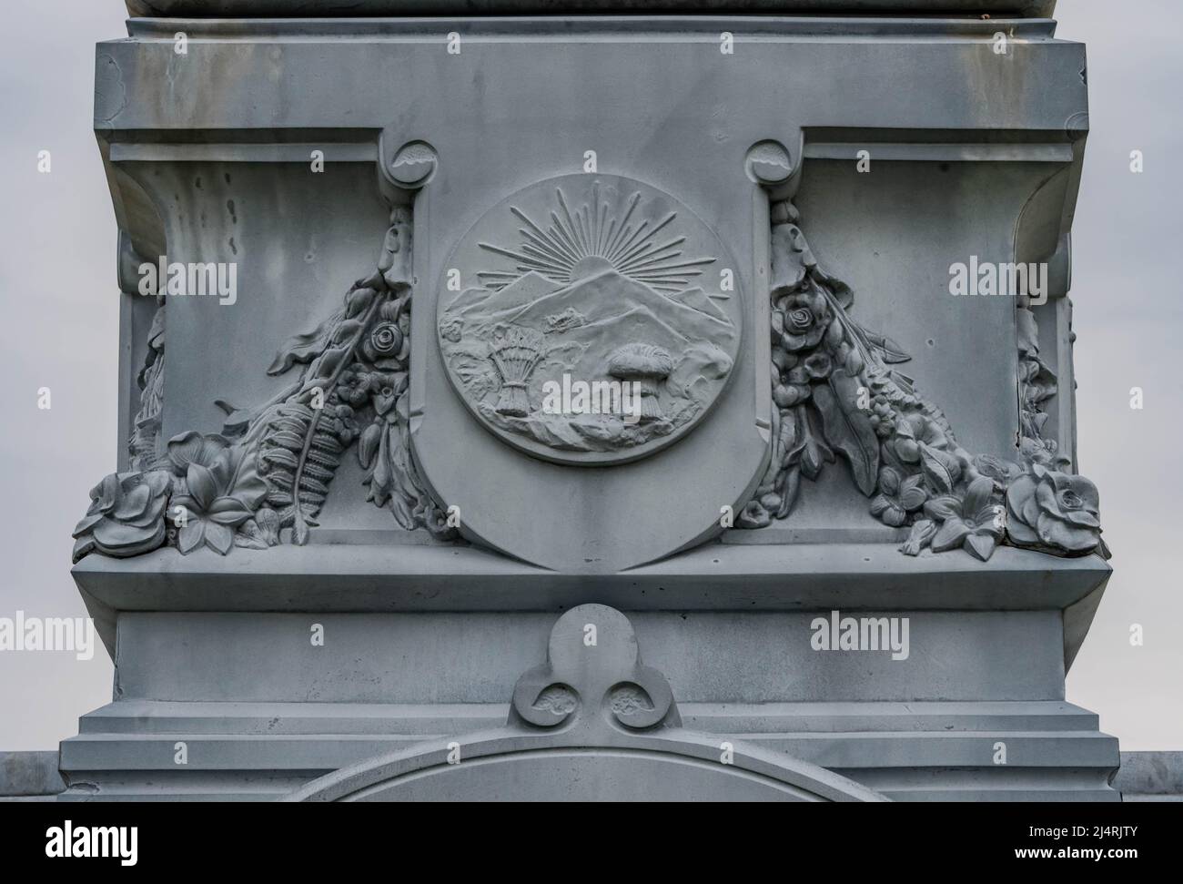 Monument to the 4th ohio infantry hi-res stock photography and images - Alamy