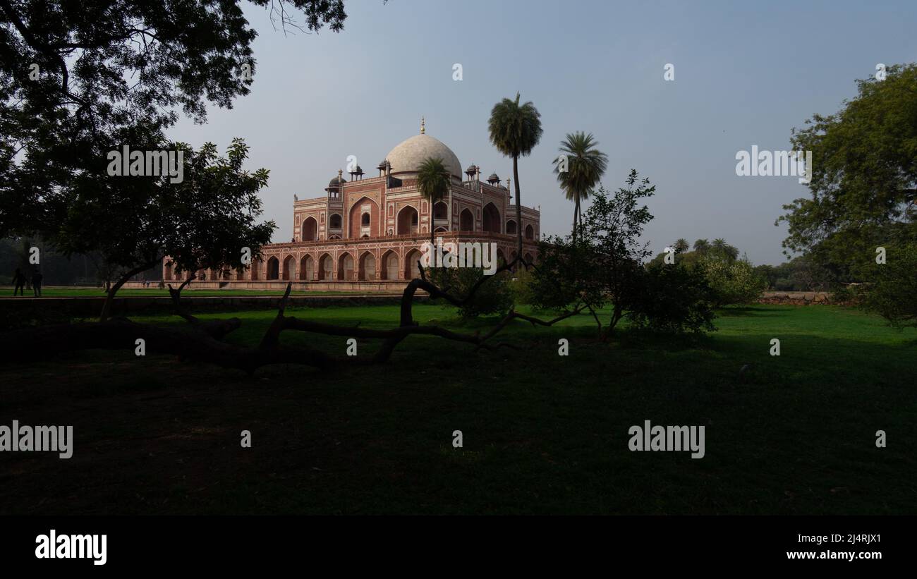 Humayun's Tomb - the garden tomb built in Persian style in Delhi, India ...