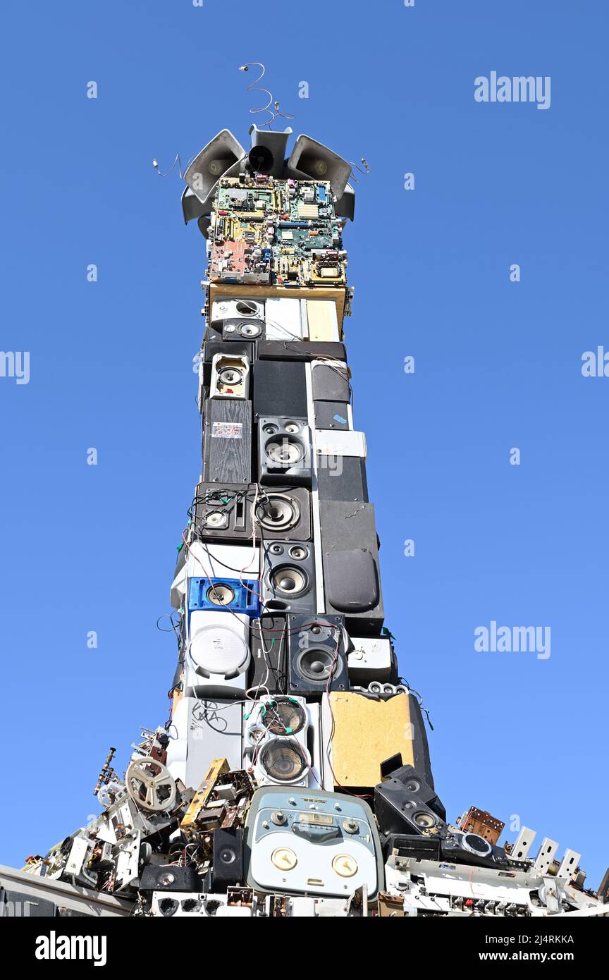 Vienna, Austria. STREAMERS – a COVID Sculpture. An interactive ...