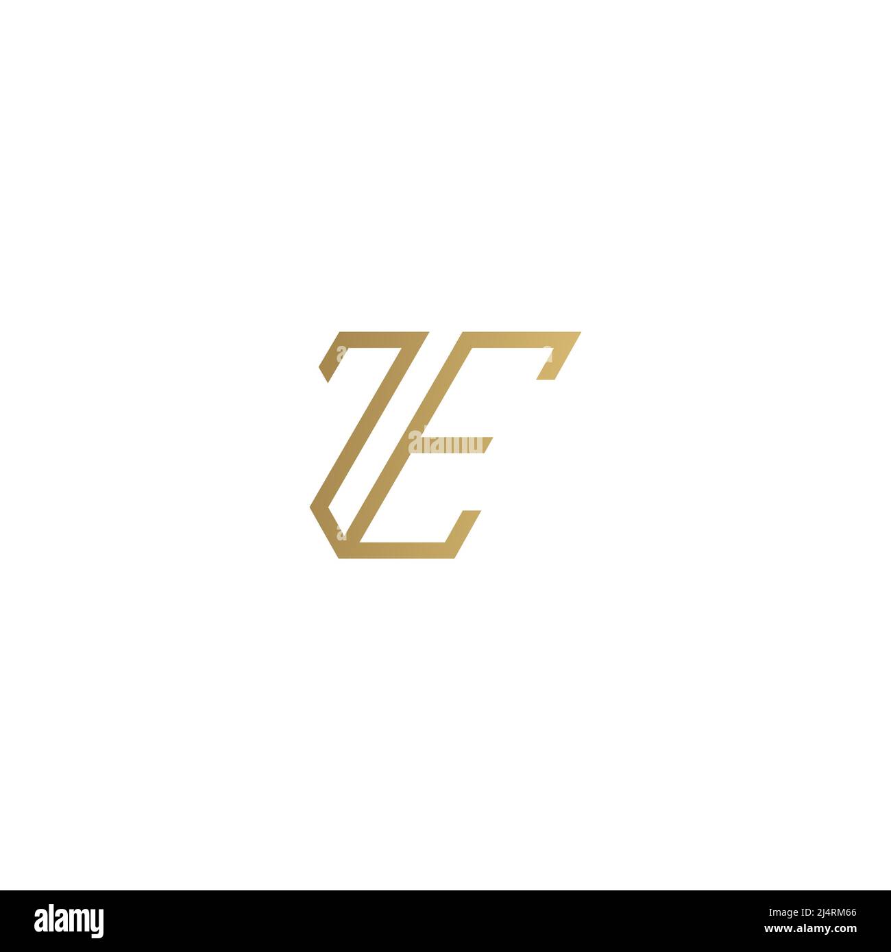 Alphabet Initials logo EZ, ZE, E and Z Stock Vector Image & Art - Alamy