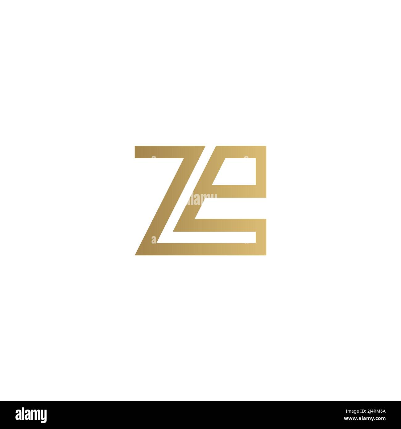 Alphabet Initials logo EZ, ZE, E and Z Stock Vector Image & Art - Alamy