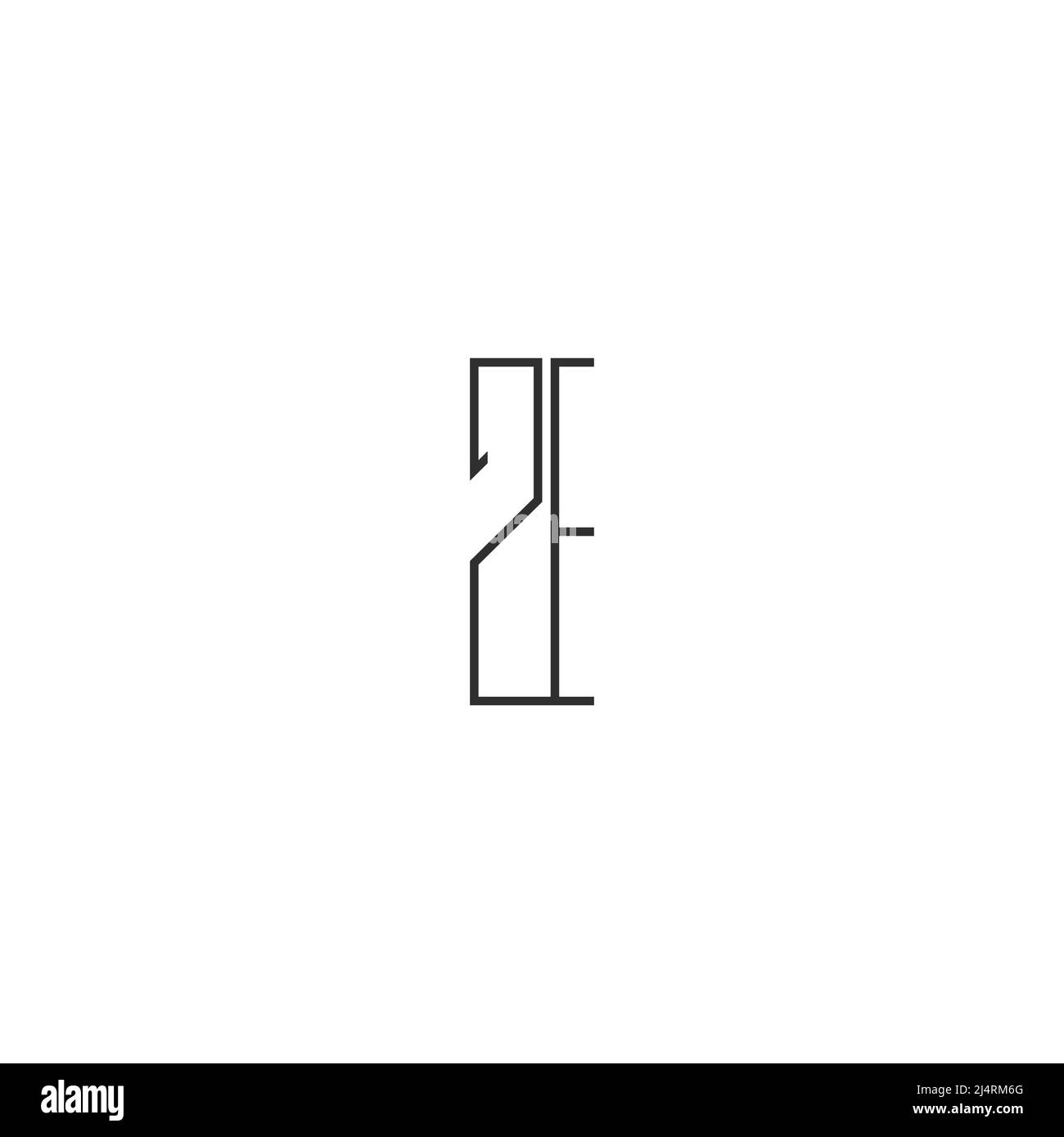 Alphabet Initials logo EZ, ZE, E and Z Stock Vector Image & Art - Alamy
