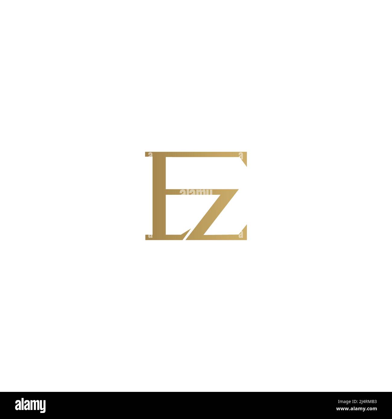 Alphabet Initials logo EZ, ZE, E and Z Stock Vector Image & Art - Alamy
