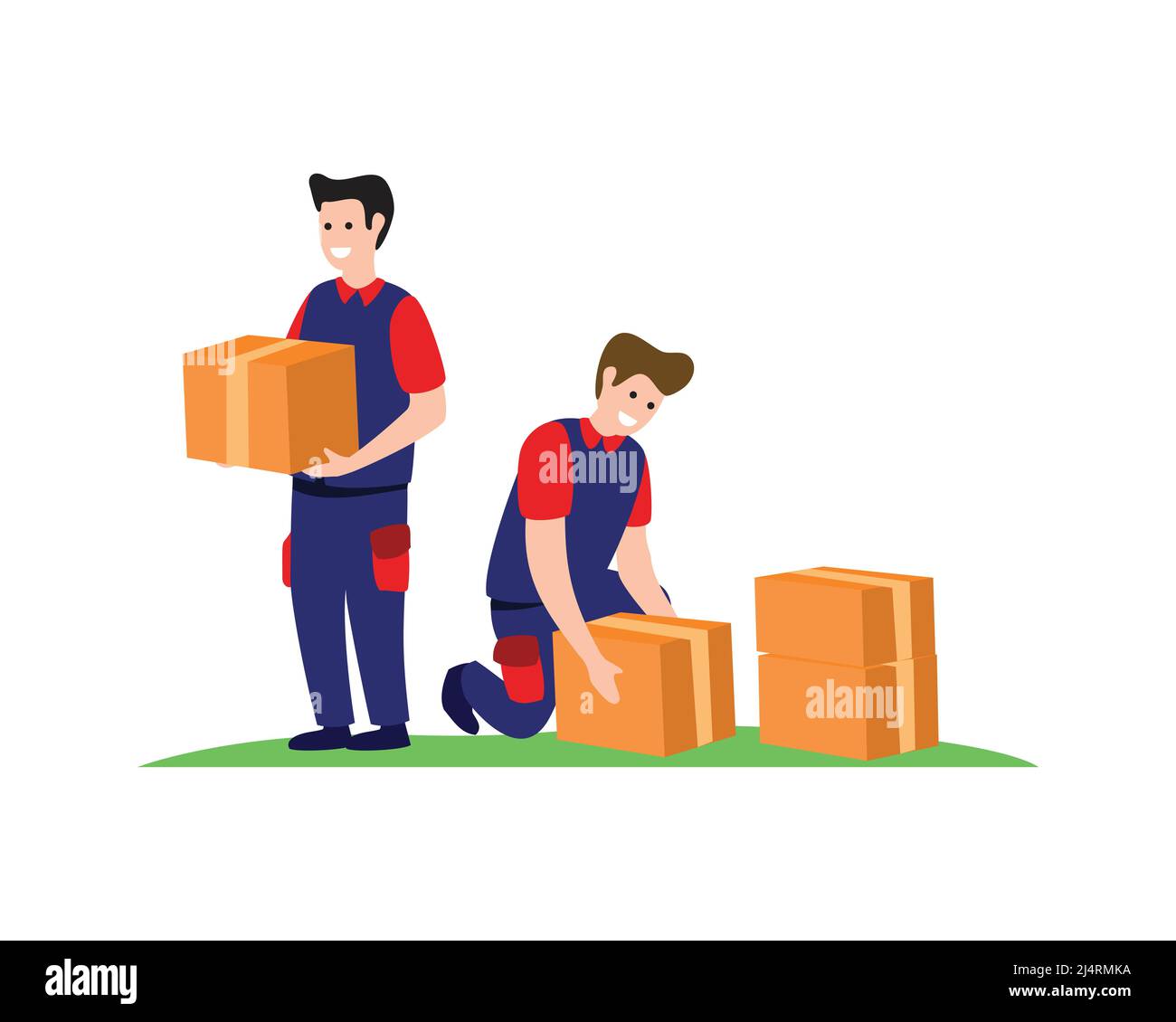 Lift smiling Stock Vector Images - Alamy