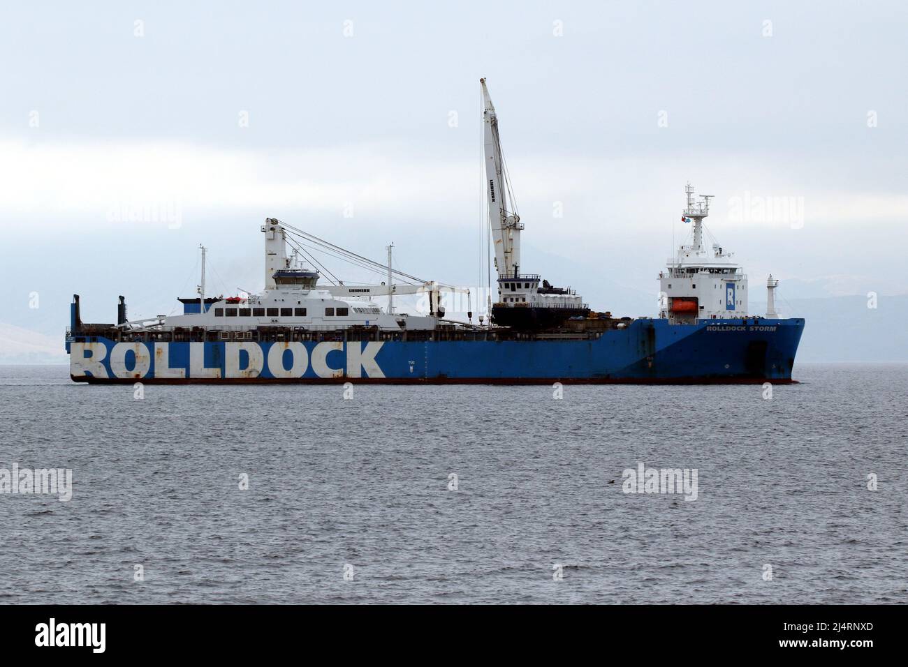 RollDock Storm, a ST-class semi-submersible heavy lift transport vessel ...