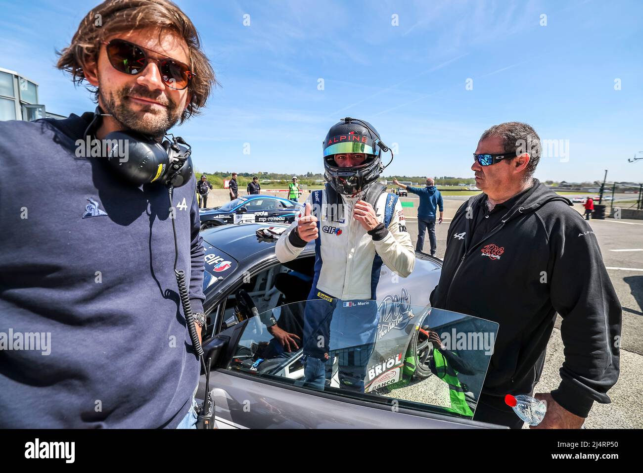 MERIC Louis (fra), Race Cars Consulting, Alpine A110 CUP, portrait ...