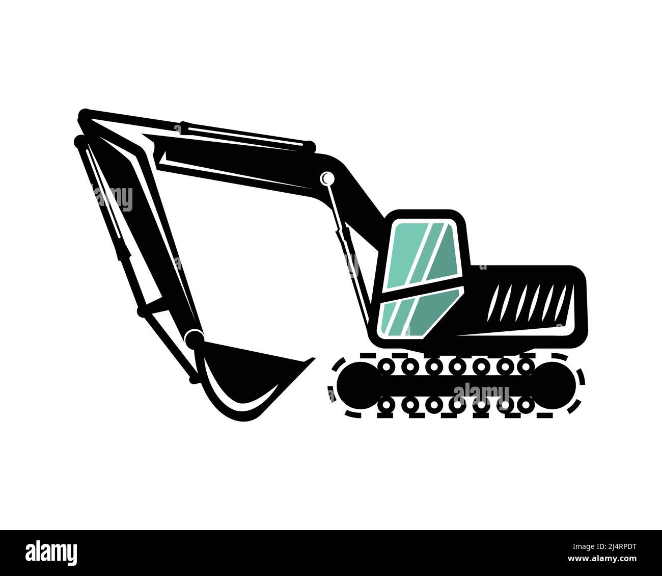 Excavation illustration Stock Vector Images - Alamy