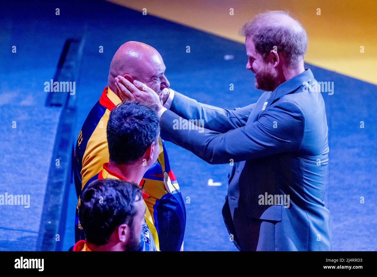 THE HAGUE - The Duke and Duchess of Sussex, Prince Harry and his wife ...