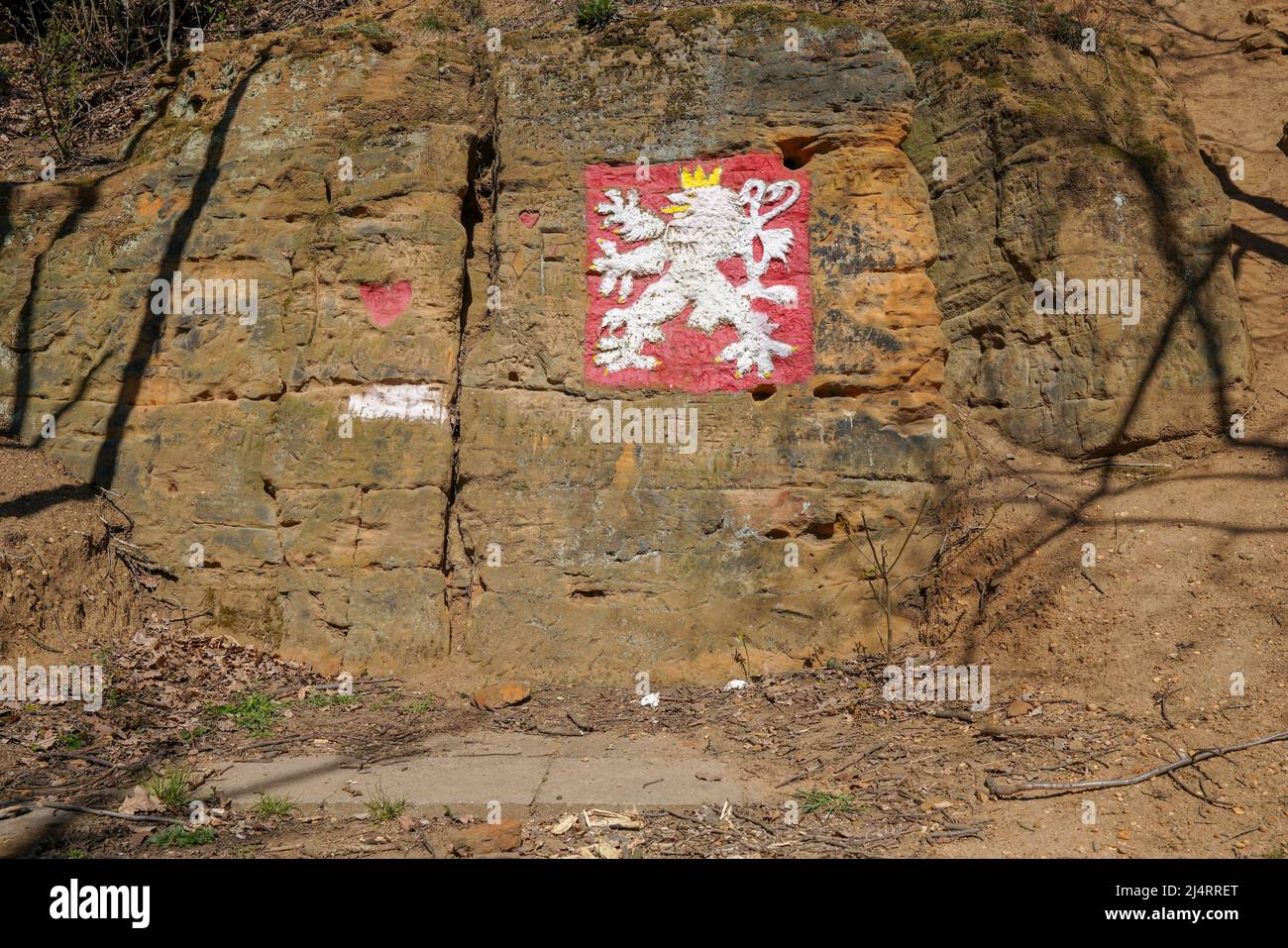 Two tailed lion hi-res stock photography and images - Alamy