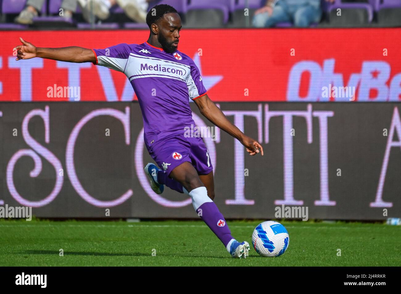 Artemio Franchi stadium, Florence, Italy, April 16, 2022, Jonathan ...