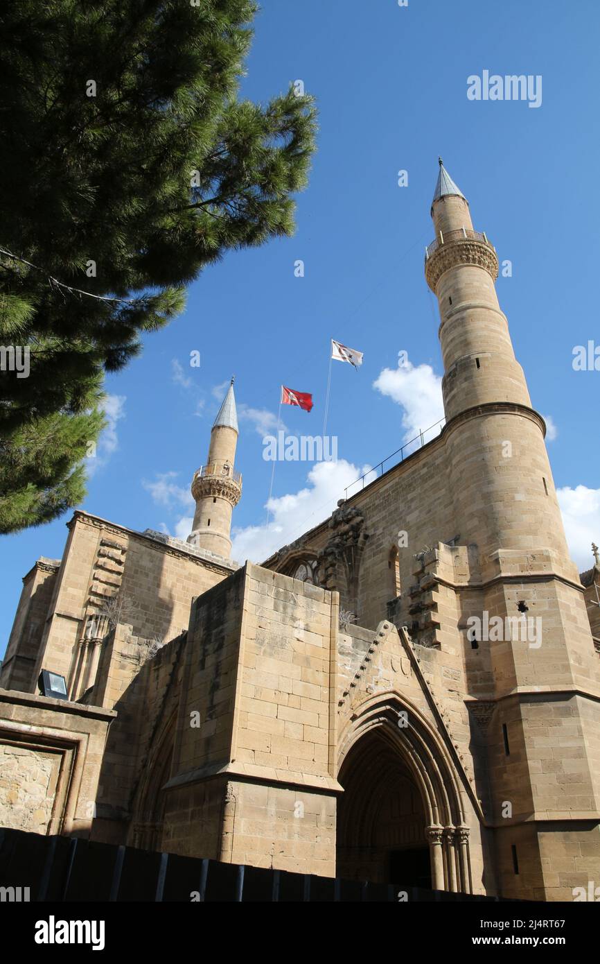Selimiye Mosque in Nicosia, Northern Cyprus Stock Photo - Alamy