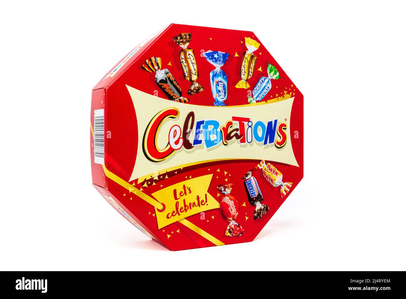 Celebrations Centerpiece Gift Box Stock Photo - Alamy