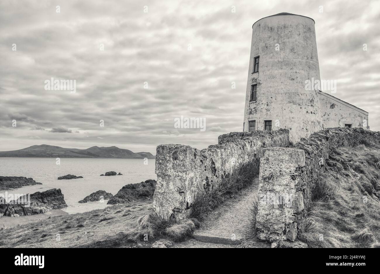 Newborough lighthouse hi-res stock photography and images - Alamy