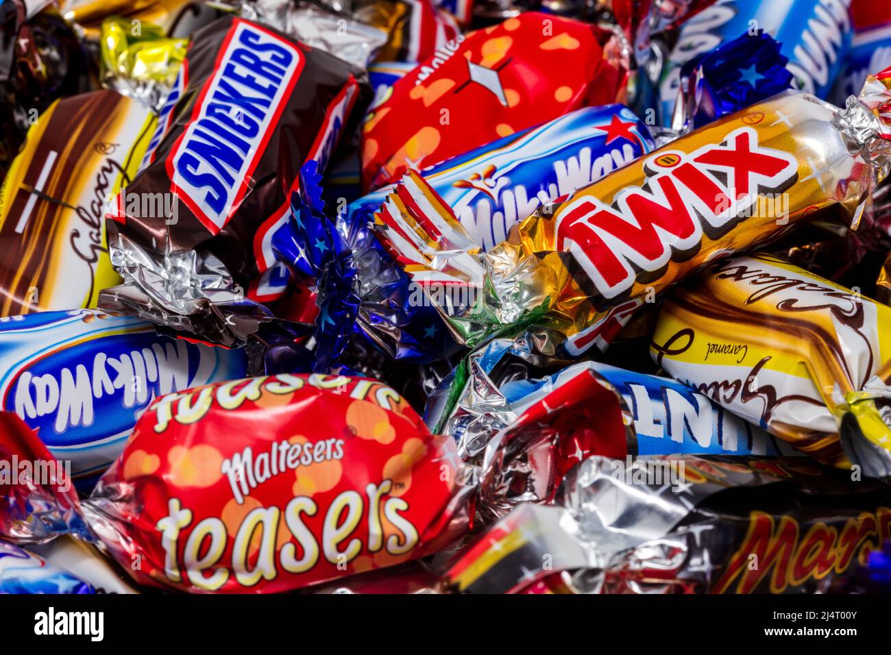 Celebrations bounty bars hi-res stock photography and images - Alamy