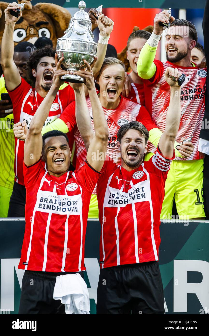 ROTTERDAM, 17-04-2022, Stadium de Kuip, football, Dutch TOTO KNVB Beker, season 2021 / 2022 ...