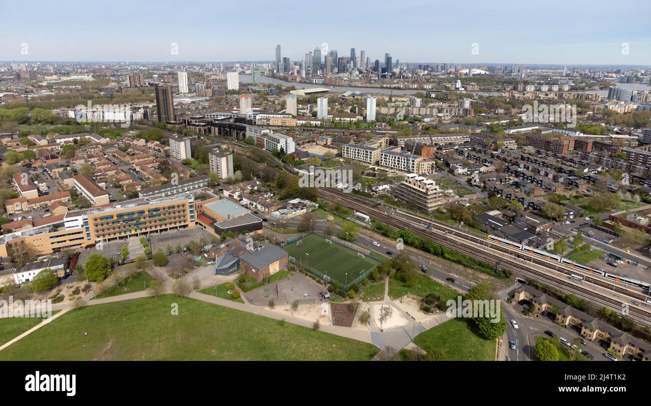 New cross road deptford aerial hi-res stock photography and images - Alamy