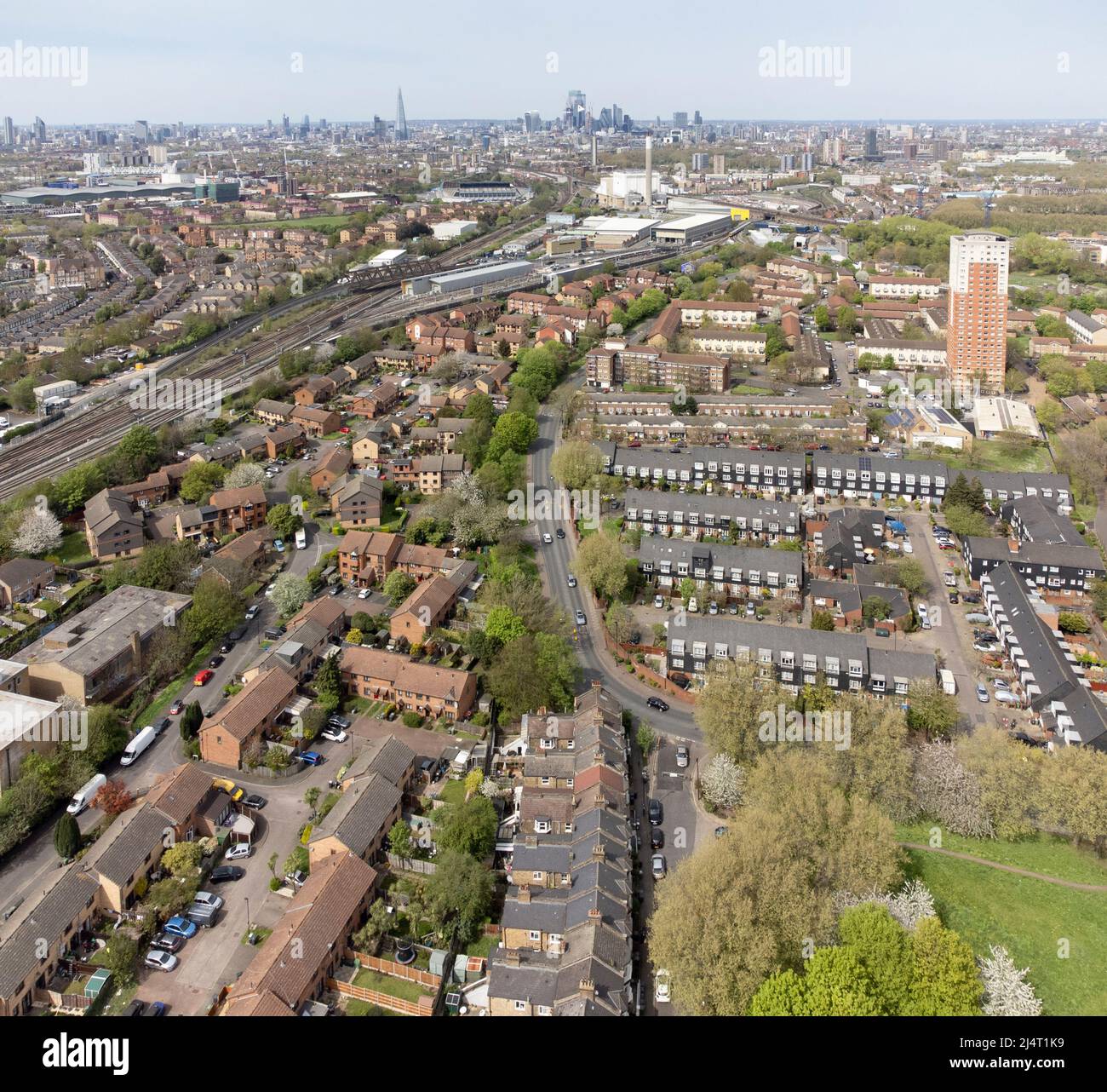 Lewisham road block hi-res stock photography and images - Alamy