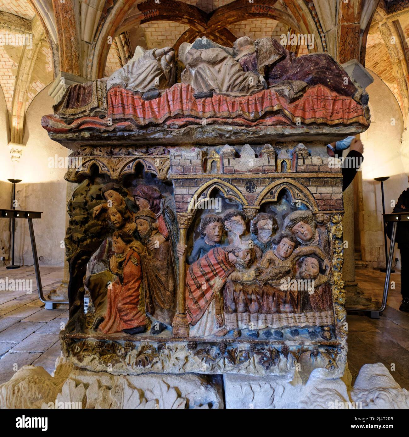 Burgo de Osma, Spain. 02th Apr, 2022. Cathedral of the Assumption of El ...