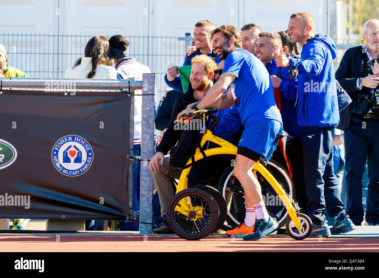 Prince Harry, Duke of Sussex at the 5th edition of the Invictus Games ...