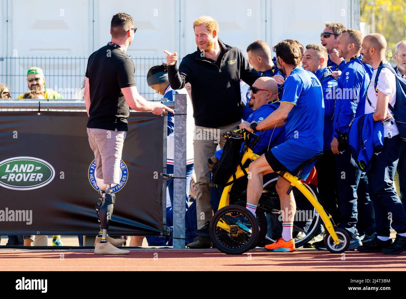 Prince Harry, Duke of Sussex at the 5th edition of the Invictus Games ...
