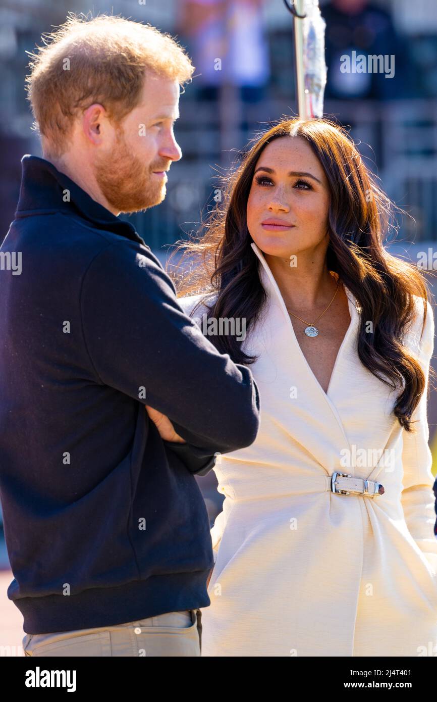 Prince Harry, Duke of Sussex and Meghan Markle, Duchess of Sussex at ...