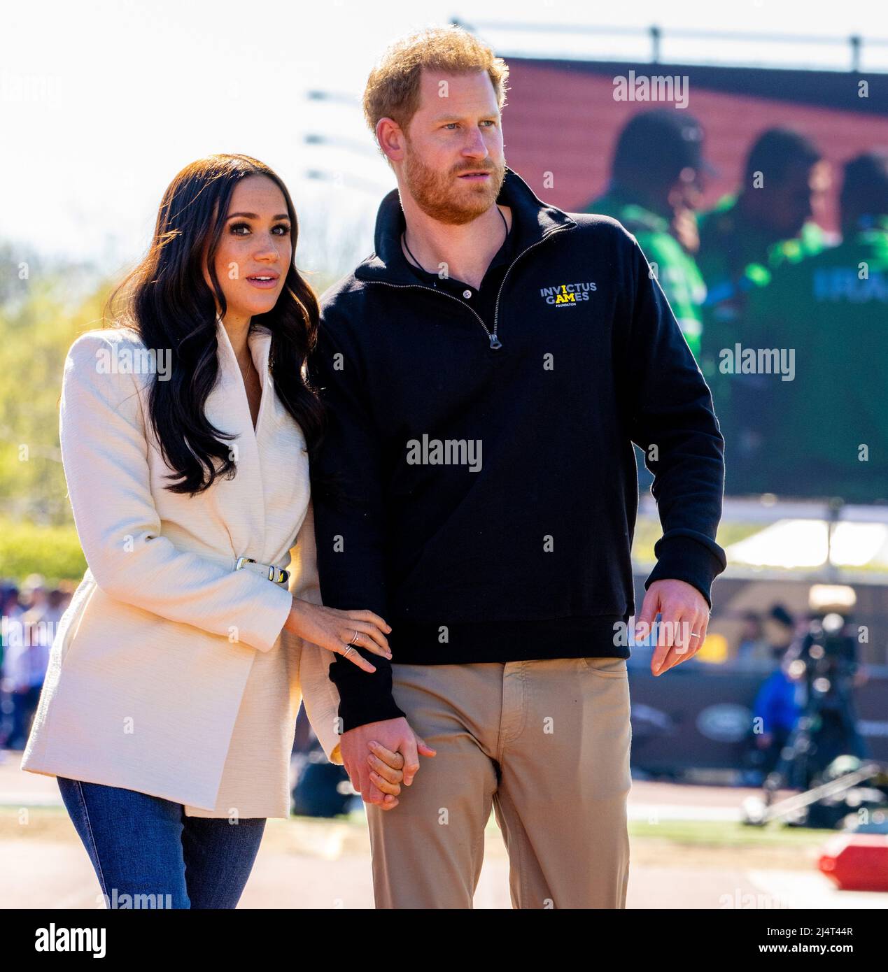 Prince Harry, Duke of Sussex and Meghan Markle, Duchess of Sussex at ...