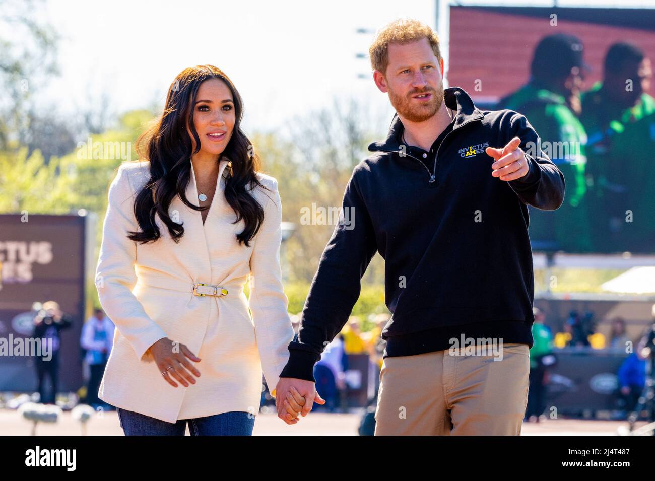 Prince Harry, Duke of Sussex and Meghan Markle, Duchess of Sussex at ...