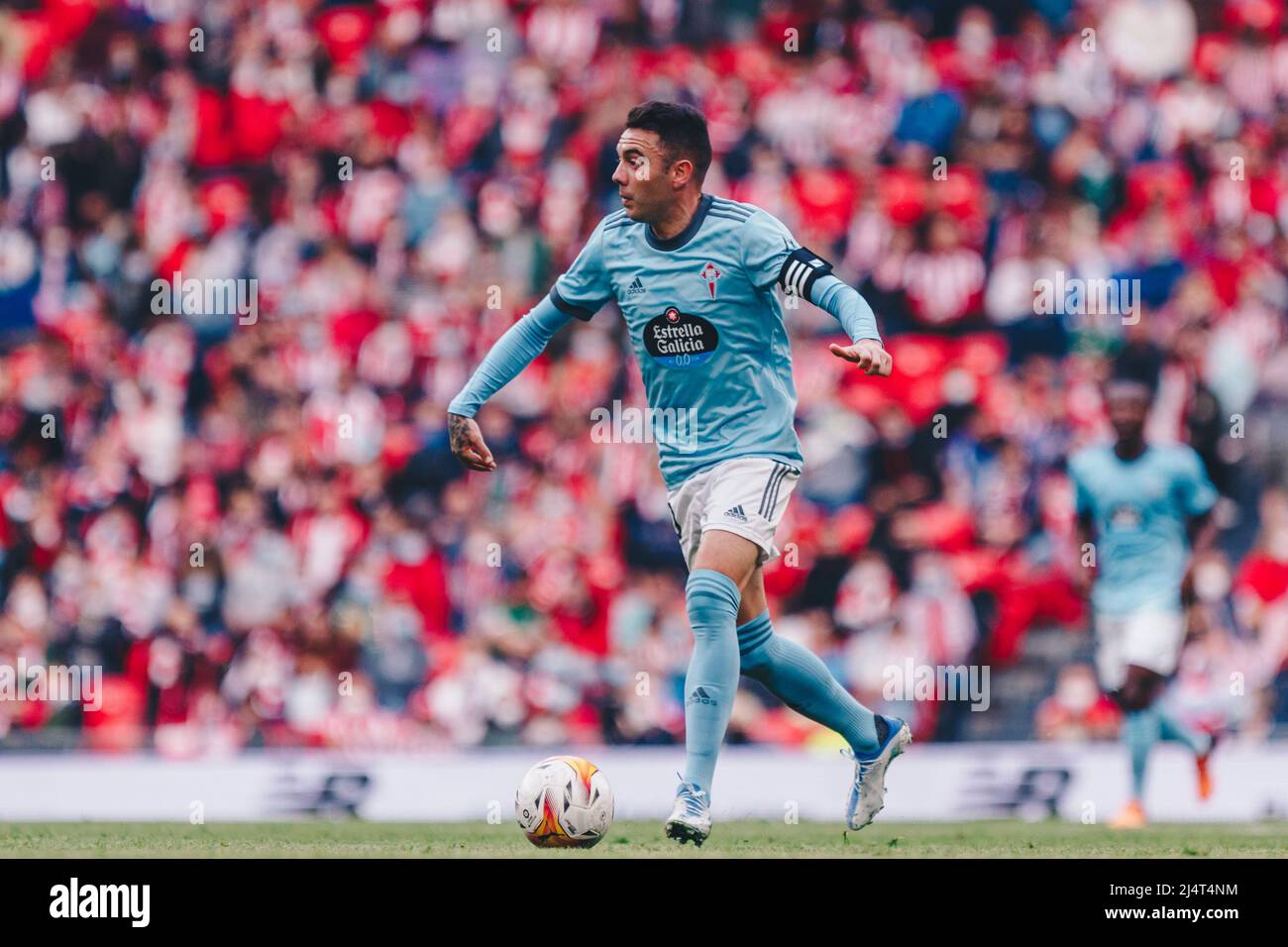 Bilbao, Basque Country, Spain. 17th Apr, 2022. IAGO ASPAS (10) of Celta ...