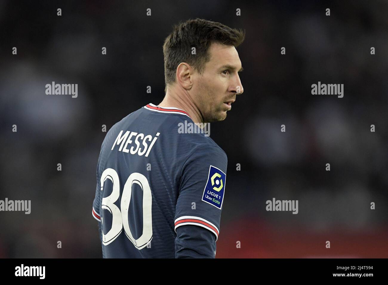 PARIS - Lionel Messi of Paris Saint-Germain during the French Ligue 1 ...