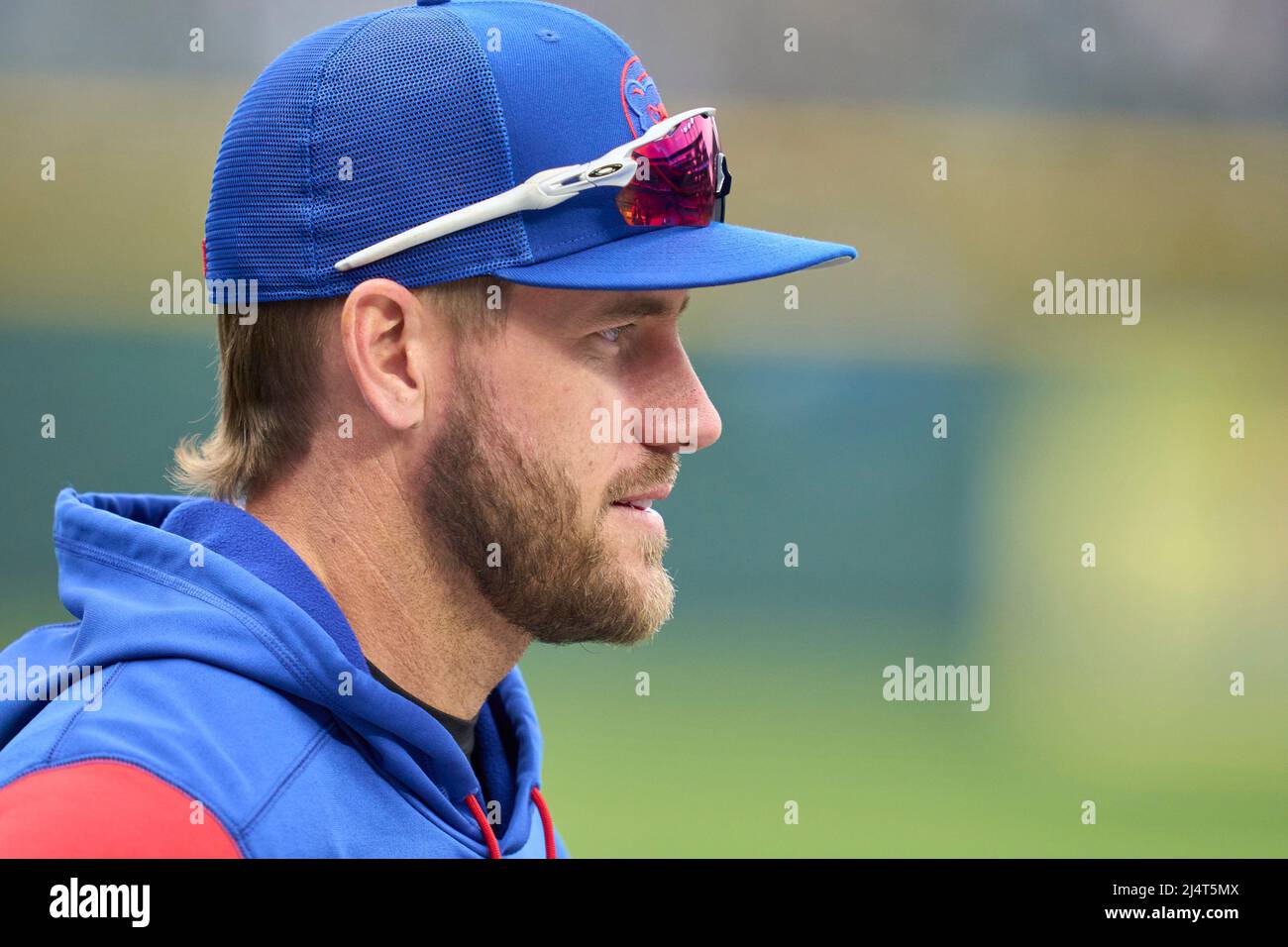 April 16 2022: Chicago third baseman Patrick .Wisdom (16) during ...