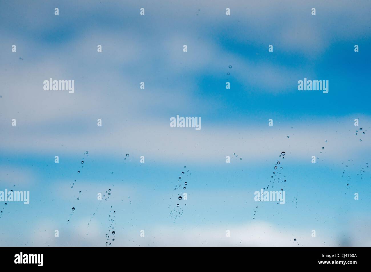 Raindrops on window glasses nature hi-res stock photography and images ...