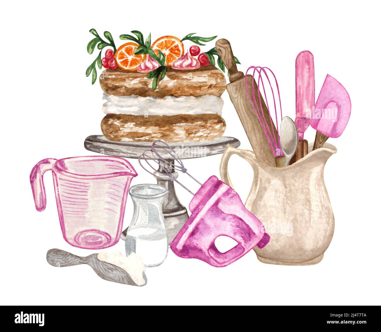 Bakery Utensils Clipart