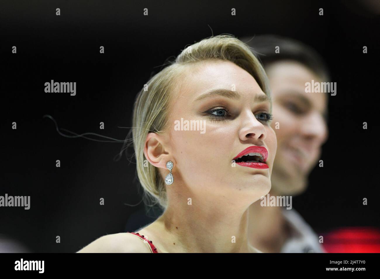 Phebe BEKKER & James HERNANDEZ (GBR), during Ice Dance Free Dance, at ...
