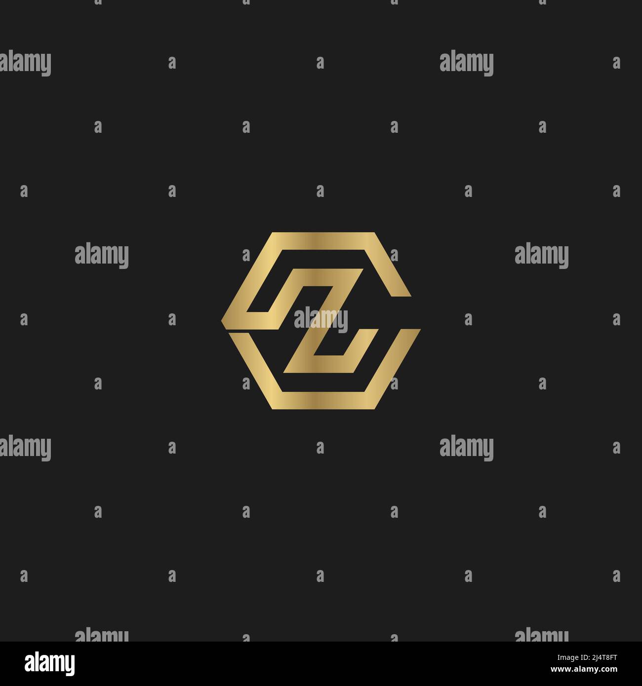 Alphabet Initials logo CZ, ZC, C and Z Stock Vector Image & Art - Alamy