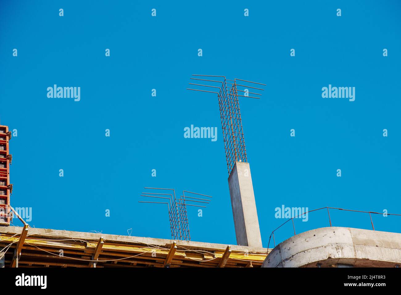 Rebar for reinforced steel bar in square shape for concrete structure ...